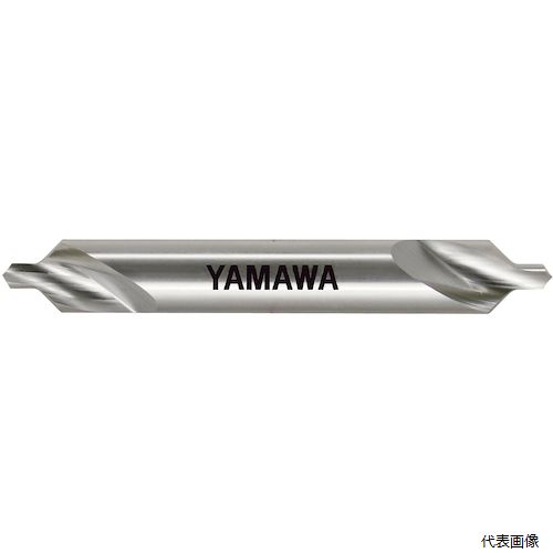 【特長】 ●90°のセンタ穴加工ができる強ねじれ溝A形センタ穴ドリルです。 ●軟らかい材料や比較的粘い材料に適しています。 【用途】 ●被削材：低炭素鋼、中炭素鋼、ステンレス鋼、黄銅、黄銅鋳物、アルミ圧延材、アルミ合金鋳物に。 ●センタ穴加...