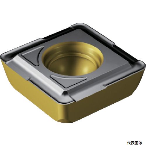 【特長】 ●多彩な材種とブレーカの選定で、あらゆる被削材に対応します。 【用途】 ●スーパーUドリル880用。 【仕様】 ●適合被削材：鋼・ステンレス鋼・鋳鉄・高硬度材 ●内接円IC(mm)：5.1 ●厚さS(mm)：2.4 ●コーナ半径R...