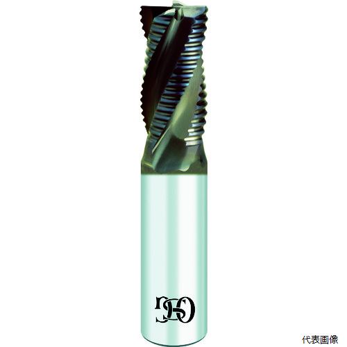 【特長】 ●ドライもウェットも幅広く切削可能な次世代ハイスラフィングエンドミルです。 【用途】 ●被削材：炭素鋼、合金鋼、工具鋼（〜40HRC）、ステンレス鋼、鋳鉄、ダクタイル鋳鉄（〜350HB）、銅合金、アルミ合金、チタン合金、耐熱合金。...