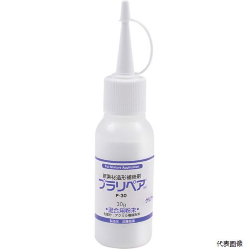 【特長】 ●お色や分量に合わせて購入いただける補充用単品製品です。 【用途】 ●補充用単品製品 【仕様】 ●色：透明 ●容量(g)：30 ●可使時間(25℃)：30〜60秒 ●硬化時間(25℃)：一次硬化：5分　二次(完全)硬化：24時間 ...