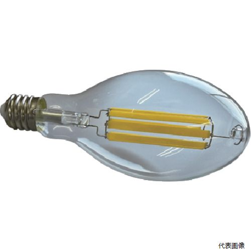 【特長】 ●バラスト（安定器）レスなら工事不要で交換するだけなので経済的です。 ●従来の水銀灯と同等の軽さで、現状の照明器具で利用可能です。 ●LEDなら省エネ率は約90%で瞬時に点灯します。 ●消費電力は水銀灯の1/10以下で水銀灯の70...