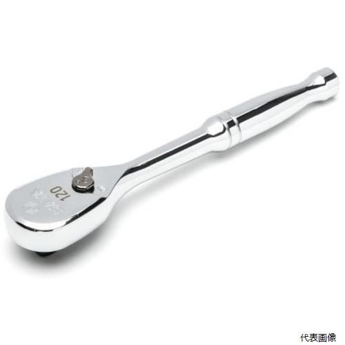 【特長】 ●ギア歯数120枚・送り角度3°により、細かな送り操作ができます。 ●2組の60ギアを採用し、優れた強度を実現します。 ●密閉したラチェットヘッドの設計が汚れの浸入を防ぎ、耐久性に優れます。 ●通常より厚みを抑えたデザイン・細かな...