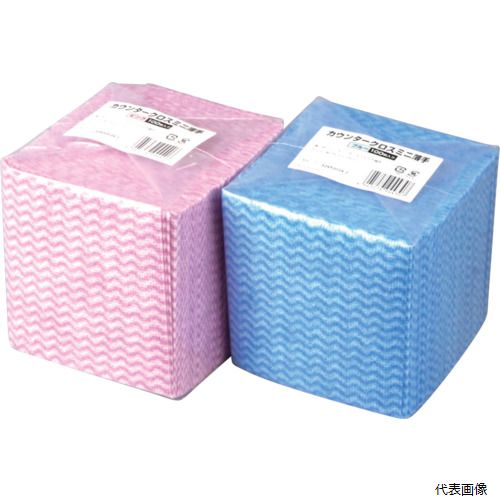 【特長】 ●使い捨てなので雑菌や汚れを気にすることなく衛生的に保てます。 ●吸水性に優れお掃除用としてお使いいただけます。 【用途】 ●店内用ダスター、テーブル拭き、調理用具のお手入れ、油拭きに便利。 ●色別包装のため、用途別に使い分けが可...