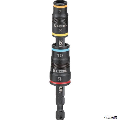 【特長】 ●1本で両頭ビット、ソケット4種類の機能があります。 ●シャフトとソケットは耐衝撃性があり、高負荷用途向けに設計されています。 ●サイズで色分けされているため簡単にサイズ確認が出来ます。 ●交換用ソケットはシャフトに直接取り付けて...