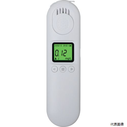 【特長】 ●J-BAC認定品（JB10003-67）になります。 ●直接吹きかけとマウスピース装着が選べます。 ●息を吹きかけるだけで呼気中のアルコール濃度を測定（約20秒弱で測定完了） ●1000件まで測定記録（年月日・時刻・測定者番号）...