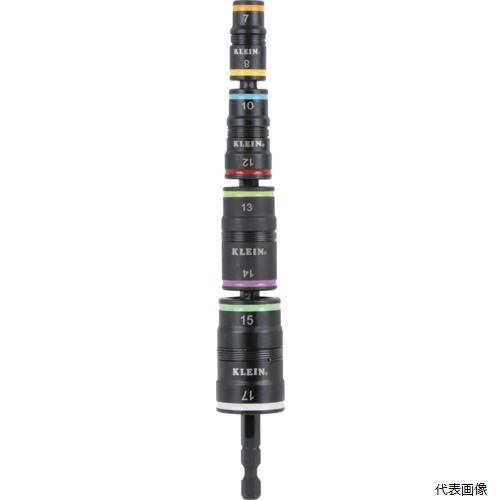 【特長】 ●1本で両頭ビット、ソケット8種類の機能があります。 ●シャフトとソケットは耐衝撃性があり、高負荷用途向けに設計されています。 ●サイズで色分けされているため簡単にサイズ確認が出来ます。 ●交換用ソケットはシャフトに直接取り付けて...