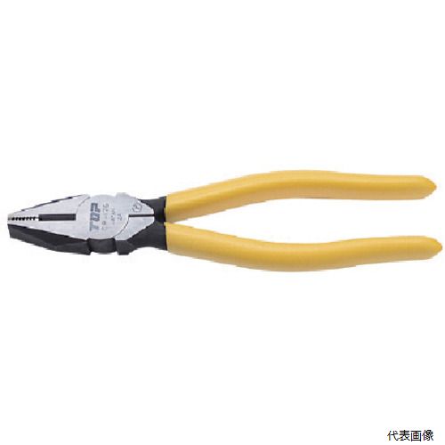 【特長】 ●優れた切断力と耐久性です。 ●ビニールグリップ付です。 【用途】 ●電気関係や針金細工、または板金細工等。 【仕様】 ●全長(mm)：185 ●切断能力(mm)鉄線：φ2.75 ●落下防止用ひも取付穴：なし ●呼び寸法175切断...