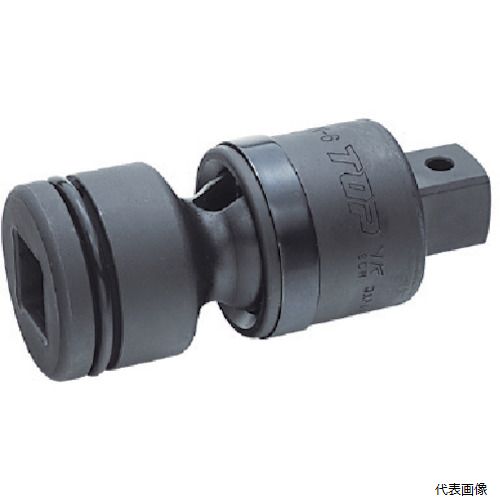 【特長】 ●首振り角度30°で窓際や狭い場所でも作業できます。 【用途】 ●ボルト・ナットの着脱に。 【仕様】 ●差込角(mm)：19.0 ●全長(mm)：108 ●首振角度(°)：30 ●適合ピン：OP-6 ●適合Oリング：OP-6 ●適...