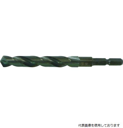 【特長】 ●インパクトドライバー(12V以上)対応の六角軸鉄工ドリルです。 【仕様】 ●刃径(mm)：6.8 ●溝長(mm)：70 ●全長(mm)：110 ●シャンク径(mm)：6.35 ●適合機種：電気ドリル・インパクトドライバー(12....