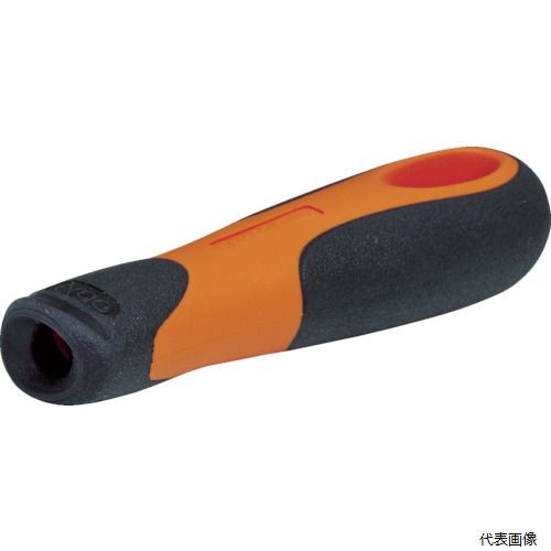 【特長】 ●ヤスリ用のエルゴグリップです。 ●エルゴシステムにより、疲れづらく腱鞘炎の防止になります。 【仕様】 ●全長(mm)：125 ●適合ヤスリコード：5.2 ●軸径5.2mm用 【材質／仕上】 ●PP ●TPE 【入数】 ●1個 他...