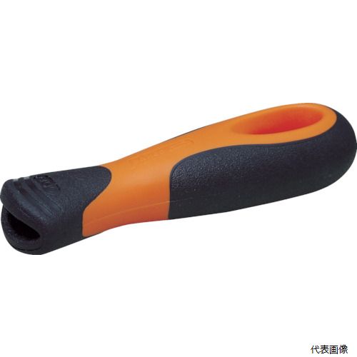 【特長】 ●ヤスリ用のエルゴグリップです。 ●エルゴシステムにより、疲れづらく腱鞘炎の防止になります。 【仕様】 ●全長(mm)：125 ●適合ヤスリコード：09 ●軸径9mm用 【材質／仕上】 ●PP ●TPE 【入数】 ●1個 他のサイ...
