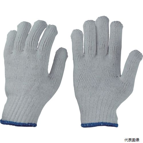 【特長】 ●3本編みの強力軍手です。 【用途】 ●一般作業に。 【仕様】 ●色：ホワイト ●サイズ：M ●ゲージ数：7 ●全長(cm)：21.0 ●手のひら周り(cm)：23.0 ●中指長さ(cm)：7.0 ●厚さ(mm)：1.5 ●リスト...