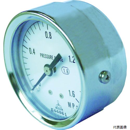 【特長】 ●ブルドン管式の汎用的圧力計です。 【仕様】 ●接続口径：R1/4 ●使用流体：空気 ●使用圧力(MPa)：0〜1.5 ●表示板径(mm)：50 ●適合機種：BN-3R01H1 【入数】 ●1個 他のサイズはこちら 在庫のない商品...