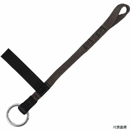 【特長】 ●フルハーネスの背中にあるD環に連結ベルトを取り付け、安全ブロックなどのフックの着脱を容易にします。 ●未使用時は面ファスナーでフルハーネスの肩部に固定できます。 【用途】 ●フルハーネス装着時に安全ブロックなどのフックを簡単に取...