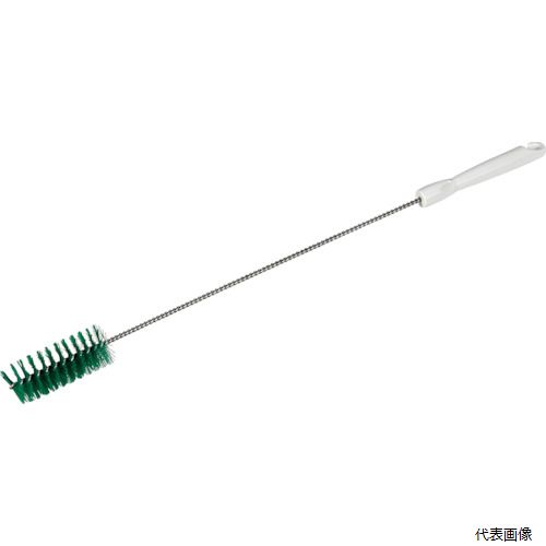 【特長】 ●カラーによる区域管理などができるHACCPに対応したブラシです。 ●配管や器材の奥の洗浄に最適です。 ●毛は抜けにくく熱に強いため、衛生管理が必要な場所での使用に適しています。 ●先端部の芯線はU字型になっており、傷つけにくい仕...
