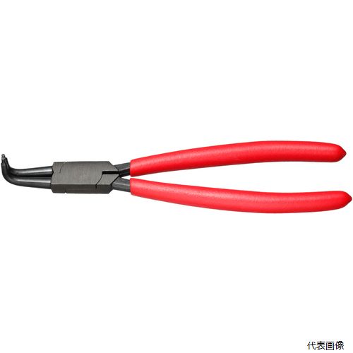 【特長】 ●先端部は逆テーパー状でスナップリングを確実に保持します。 ●ソフトな感触で握り心地が良く滑りにくいグリップです。 ●一体成型で、消耗によるガタつきや折れ、破損に高い耐久性を実現しています。 【仕様】 ●リング使用範囲(mm)：4...
