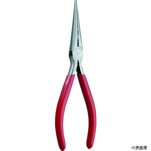 【特長】 ●先端の靱性に細心の注意を払った熱処理を施しています。 ●小さなものも掴みやすい極細タイプです。 ●神戸製鋼所製オリジナル高級鋼材「マルトロイ［［R2］］」を使用しています。 【用途】 ●切る、曲げる、掴む等、幅広い用途に。 【仕...