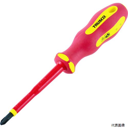 【特長】 ●人間工学に基づいたグリップデザインを採用しています。 ●セーフティーサイン付です。 【用途】 ●電気・通信設備工事などの作業に適しています。 【仕様】 ●刃先：［［＋］］No.1 ●軸長(mm)：80 ●全長(mm)：180 ●...