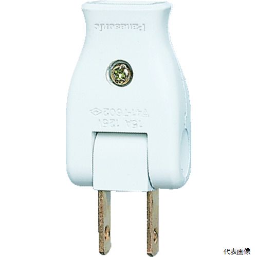 【特長】 ●キャップが180°動く可動式で、家具裏などの狭い場所でも壁にピッタリつけて使え、コードの配線もスッキリします。 【仕様】 ●定格：15A・125V ●色：ホワイト ●品名：スナップキャップ ●適合電線形状：袋打・平形・キャブタイ...