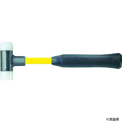 【特長】 ●内部にディスクが内蔵されたヘッドは、ディスクが打撃面方向へ移動することで反動を打ち消し、打撃力だけを伝えます。 【用途】 ●金型や部品の組み立てに。 ●機械や自動車のメンテナンスに。 【仕様】 ●頭径(mm)：27 ●頭長(mm...