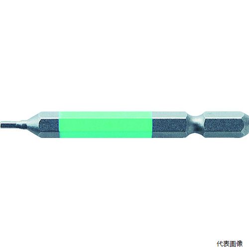 【特長】 ●六角穴付ボルト・六角穴付止めネジを回します。 ●サイズを色で識別できます。 ●電動ドライバー装着時に塗装部分が邪魔にならない両端部非塗装です。 ●強靱な特殊合金鋼を使用しています。 【用途】 ●六角穴付きネジ、六角穴付きボルト回...