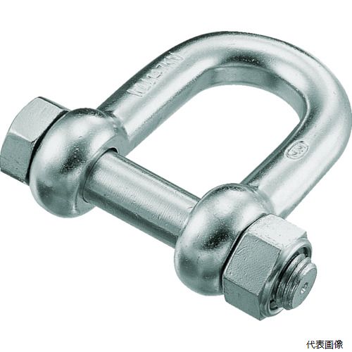 【特長】 ●緩み止めナットを使用しているため、ワリピンを使用していません。 ●緩みにくく、さらに施工しやすく、スッキリした外観になっています。 【用途】 ●チェーン・ワイヤ・ロープの端末金具として使用します。 ●使用荷重(kN)：8.82 ...