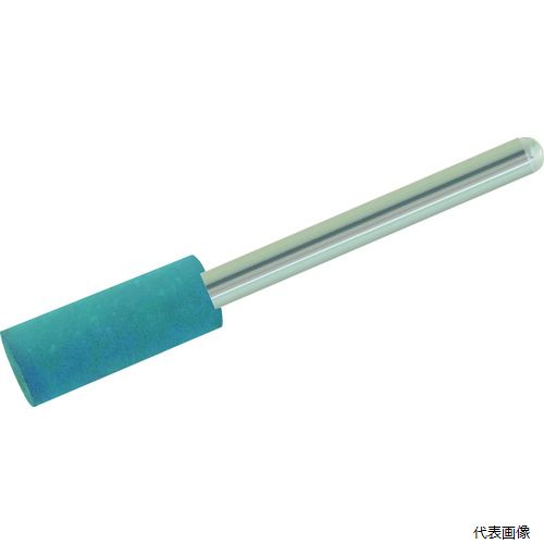 【特長】 ●破砕性多結晶砥粒と弾力強度の強い合成ゴムでワーク切粉を付着させにくい砥石です。 【用途】 ●アルミや銅などの非鉄金属の研削に。 ●使用工具：マイクログラインダー。 【仕様】 ●粒度(#)：320 ●外径(mm)：6 ●幅(mm)...