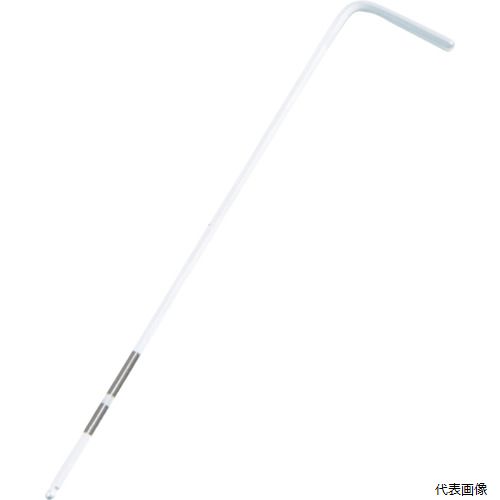 【特長】 ●短手側の先端を六角穴へのアプローチが従来品より容易になるハーフボールポイント加工を施しております。 ●ハーフボール加工にする事で、入れやすさと従来品と同等レベルのトルク伝達力を実現しています。 ●最大傾斜角度32°からネジを回す...