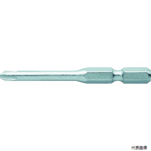 【特長】 ●ねじとかん合する面に形成されたダブルの突起がねじに喰いつく画期的な構造の電動用段付きビットです。 ●表面が硬く均一でサビに強い無電解ニッケル仕上げです。 ●オリジナル特殊合金鋼を使用しており、耐久性に優れています。 ●JIS規格...
