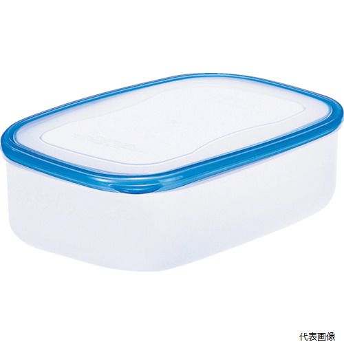 【特長】 ●フタの外周に軟質素材を使用していますので、フタの開け閉めがラクに行えます。 ●ソフトな材質で優れた密閉性、水分の多い保存品も安心して収納できます。 ●本体には便利な目盛付です。 【用途】 ●食品保存、他備品収納に。 ●容量(L)...