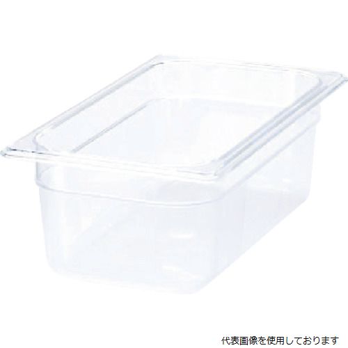 【特長】 ●優れた耐衝撃性・耐寒性を備え、冷凍・冷蔵庫での食品保存などに最適なプラスチック製容器です。 【用途】 ●食材保管。 ●調理補助。 【仕様】 ●外形寸法(mm)幅：175 ●外形寸法(mm)奥行：162 ●色：クリア ●適合本体：...