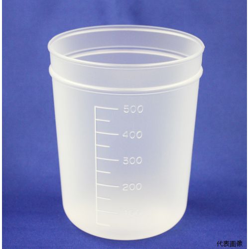 【特長】 ●成型時に離型剤を使用しておりませんので検査、混合、反応、分析などに適しています。 ●程良い肉厚を保ち手にフィットしやすい作りのため、液を入れても大きく変形しません。 ●肉厚でコシがあり、液体を入れてもこぼれにくく持ちやすいです。...