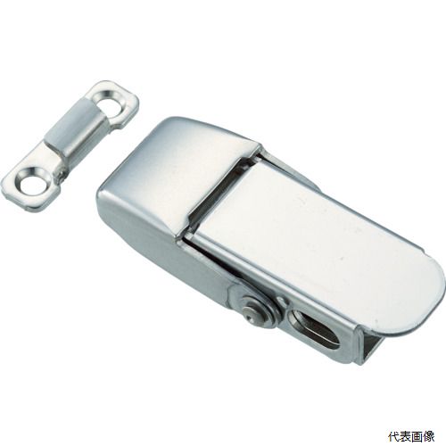 【特長】 ●ステンレス製で耐食性に優れます。 【仕様】 ●本体取付穴寸法(mm)：3.5 ●受け穴寸法(mm)：4.2 【材質／仕上】 ●ステンレス（SUS304） 【入数】 ●1PK/2個 他のサイズはこちら 在庫のない商品は検索に表示さ...