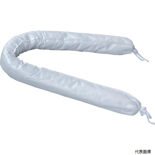 【特長】 ●チューブタイプで自重の10倍以上の油を吸収します。（当社実測値） ●オイルフェンスや油水分理槽に浮かべて浮上油の回収もできます。 ●自由に形を変えられるので機械回りなどでもフィットさせることができます。 【用途】 ●オイル用。 ...