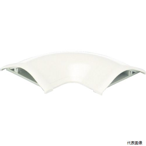 【特長】 ●オーバーラップ接続ができます。 ●ベースにガードマン2R型を突当て、カバーをはめ込みます。 【用途】 ●平面での直角接続に使用します。 【仕様】 ●色：ミルキーホワイト ●幅(mm)：64.0 ●長さ(mm)：99.0 ●厚さ(...
