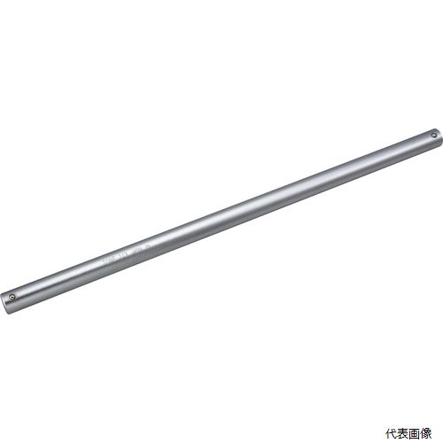 【特長】 ●ラチェットハンドル572用、T形スライドハンドル416用ハンドルに使用してください。 【用途】 ●ボルト・ナットの締付け・緩め作業用。 【仕様】 ●全長(mm)：660 ●直径(mm)：28 【材質／仕上】 ●構造用鋼 【入数】...