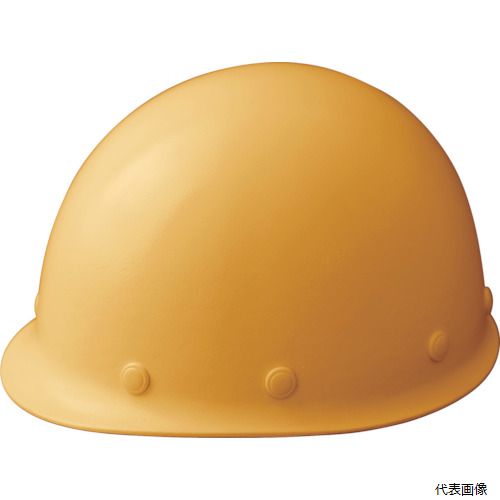 【特長】 ●素材の改良により衝撃吸収ライナーの容積を従来品から約33％ダウンしました。 ●安全性は高いままでヘルメットの内部空間が広がり通気効率がアップしました。 ●熱場作業に適しています。 ●脱げ防止機構が、前後からの衝撃によるヘルメット...