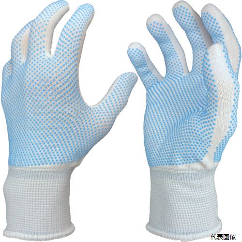 【特長】 ●13ゲージ薄手手袋で手にフィットします。 ●両面すべり止め加工で左右兼用になっています。 ●摩耗性・耐久性が高く汚れの落とし易いナイロン素材を採用。 ●13ゲージ薄手タイプ。 ●高い伸縮性で手にしっかりとフィットします。 【用途...