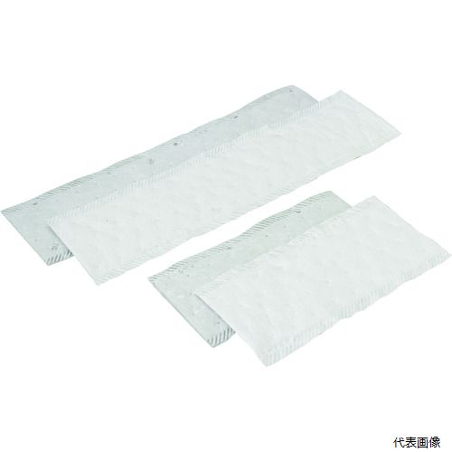 【特長】 ●1枚で約100［［M2］］の水拭き作業が可能な片面使用タイプです。 ●2層構造で汚れのかき取りと水分吸収を両立します。 ●表面層にはマイクロファイバーを使用しており、高い油除去性能を発揮します。 ●裏面層には液体吸収素材を使用し...