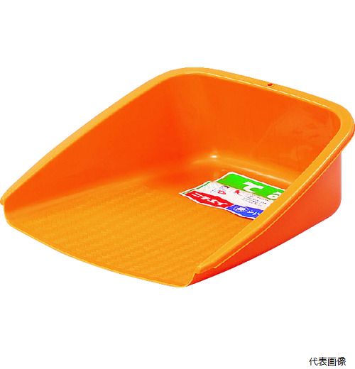 【特長】 ●手に優しくフィットする、使いやすいデザインです。 【仕様】 ●色：オレンジ ●幅(mm)：500 ●奥行(mm)：540 ●高さ(mm)：210 ●DIC　てみ(特大) 【材質／仕上】 ●ポリプロピレン 【入数】 ●1個 他のサ...