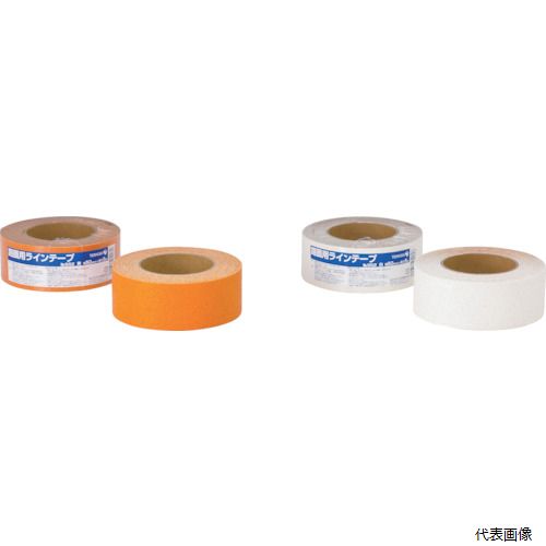 【特長】 ●表面のガラスビーズにより光を反射します。 ●耐久性に優れています。 ●セパレータを剥がして貼るだけなので、作業性に優れます。 【用途】 ●屋外の標示ライン用。 ●駐車場のライン用に。 ●色：黄 ●幅(mm)：50 ●長さ(m)：...