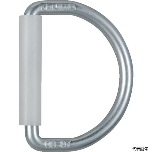 【特長】 ●一般高所作業用安全帯に使用します。 ●タジマ安全帯用D環です。 【用途】 ●安全帯用D環 【仕様】 ●適合ベルト幅(mm)：50 ●色：シルバー 【材質／仕上】 ●本体：スチール 【入数】 ●1個 他のサイズはこちら 在庫のない...