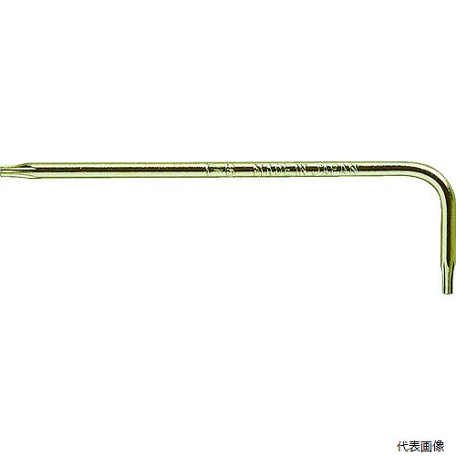 【特長】 ●トルクス［［R下］］ネジ用のレンチです。 ●いじり止めネジにも対応します。(T-6は除く) 【仕様】 ●刃先：T6 ●首下寸法(mm)：16 ●全長(mm)：67 【材質／仕上】 ●クロムモリブデンバナジウム鋼 【入数】 ●1個...