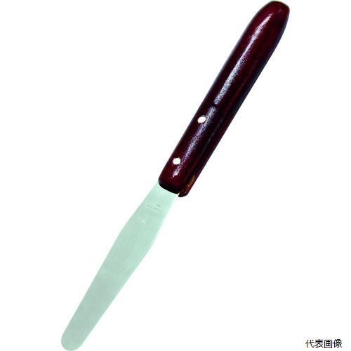 【特長】 ●適度なしなり具合により作業が効率良くこなせます。 【用途】 ●接着剤、コーキング剤の塗りこみに。 【仕様】 ●全長(mm)：170 ●刃幅(mm)：10 ●刃長(mm)：75 ●刃厚(mm)：0.7先端部刃厚：0.3mm 【材質...