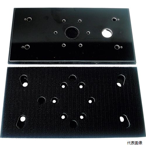 【特長】 ●交換用マジックパッドです。 ●サンダーの特性（高研削性高バランスなど）を引き出すように考えられたパッドです。 【仕様】 ●ペーパーサイズ(mm)：95×180 ●サイズ(mm)：93×178 ●奥行(mm)：178 ●使用ペーパ...