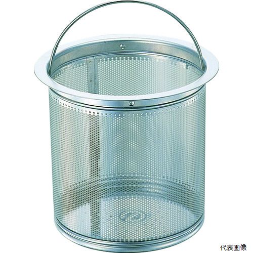 【特長】 ●ほとんどの市販流し台に使用できる汎用バスケットです。 ●丈夫でさびにくいステンレス製の流し台用のバスケットです。 【仕様】 ●外径(mm)：135 ●高さ(mm)：124 ●ほとんどの市販の流し台に使用できます。 ●カクダイ　流...