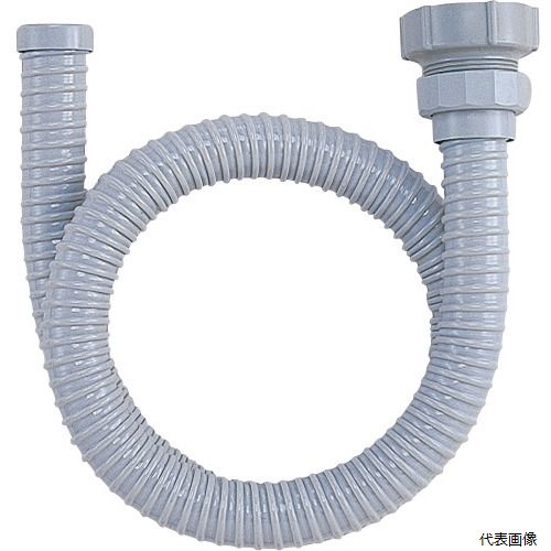 【特長】 ●取付ネジG11／2、G2兼用 ●ナット回転式 ●品番のうしろは長さ（m） 【仕様】 ●長さ(m)：0.7 ●取付ネジ：G11／2、G2兼用 ●流し台用ホース(ねじこみ式)40・50兼用 ●使用温度：1〜60℃ ●ホース寸法：外径...