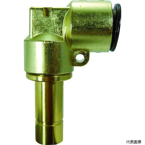 【特長】 ●用具不要のワンタッチ着脱です。 ●チューブへの傷が付きにくいロック構造です。 【用途】 ●各種エア配管。 【仕様】 ●適合チューブ外径D(mm)：10 ●使用流体：空気 ●適合継手サイズd(mm)：4 ●流体温度：-5〜60℃ ...