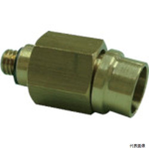 【特長】 ●用具不要のワンタッチ着脱です。 ●チューブへの傷がつきにくいロック構造です。 ●ボディが金属製で衝撃などに強い構造になっています。 ●スパッタチューブの保護用ハイネックタイプです。 【用途】 ●溶接環境エア配管用 【仕様】 ●適...