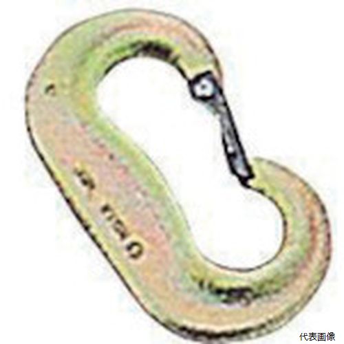 【特長】 ●ふところが二つあるので広く応用できます。 【用途】 ●ワイヤーやベルトスリング等の接続。 ●基本使用荷重(t)：2.0 ●寸法(mm)A：135 ●寸法(mm)B：74 ●寸法(mm)C：18 ●HHH　Cカン　2t 【材質／仕...